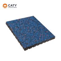 China High Density Heavy Duty Fitness Rubber Flooring Comfortable Rubber Mat For Gymnasium for sale