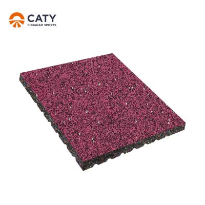 China Commercial Gym Flooring For Workouts High Traffic Areas With Heavy Duty Fitness Rubber Flooring for sale