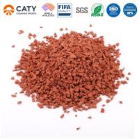 China IAAF Colored Epdm Rubber Running Track for Rubber Jogging Track by EPDM SBR Jogging Granules for sale