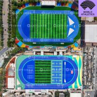 China WA Approved Competition-Grade Synthetic Rubber Track for Rubber Track And Field International Competitions for sale