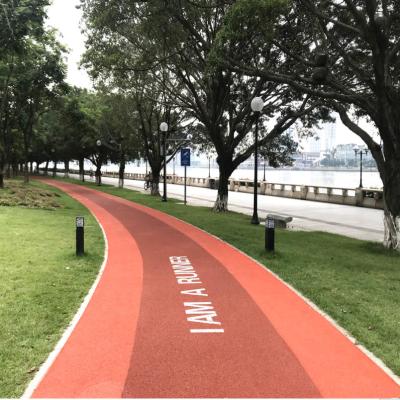 China Safety-Enhanced Multi-Use EPDM Recreational Trails For Jogging Track , Cycling Track & Wheelchairs for sale