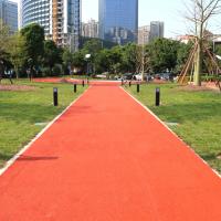China Commercial-Grade Heavy-Duty & UV-Stable Rubber Jogging Track EPDM Walkway Waterproof Trackway Installation for sale