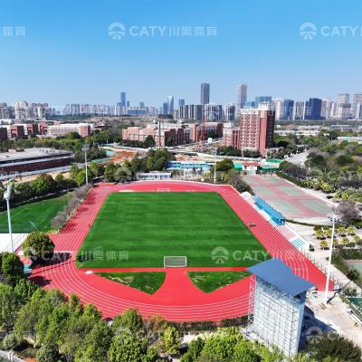 China Standard 400m Athletic Running Track EPDM Rubber Granules with Waterproof Trackway Installation for sale