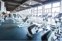 China Anti Vibration SBR EPDM Gym Flooring Indoor Soundproof Rubber Mat for sale