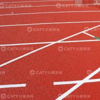 China All-weather Synthetic Rubber Track Running Race Track With Rubber Running Track for sale