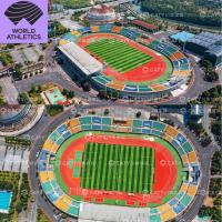 China ECO-Friendly Recycled Rubber Athletic Track EPDM Rubber Running Track 400m With Athletic Track Installation for sale