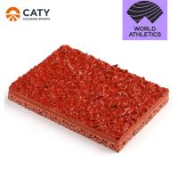 China IAAF Sandwich System Synthetic Athletic Track EPDM Rubber Running Track Surface Material EPDM SBR Tyre Granules for sale