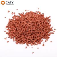 China Waterproof EPDM Rubber Running Track by China EPDM Rubber Granules Supplier Practical EPDM Crumb Rubber Sale for sale
