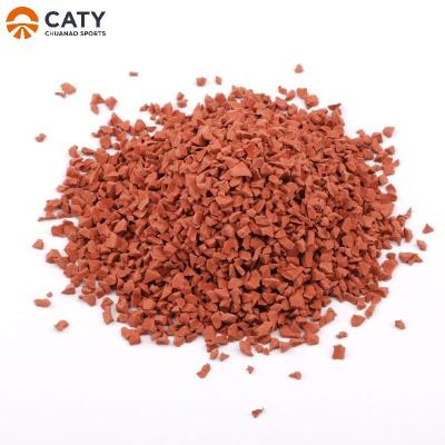 China Waterproof EPDM Rubber Running Track by China EPDM Rubber Granules Supplier Practical EPDM Crumb Rubber Sale for sale