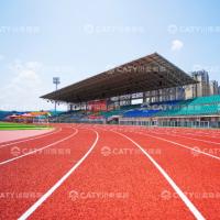 China Shock Absorption Athletics Track Material EPDM Rubber Granules by Practical EPDM Crumb Rubber Carriers & Distributor for sale
