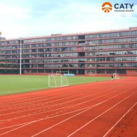 China Flame Resistant Sports Running Track With EPDM Surface As Synthetic Running Track Material EPDM Rubber Granules for sale