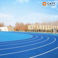 China Sandwich Spray Coat EPDM Rubber Running Track For Running Rubber Track With Sports Track Installation for sale