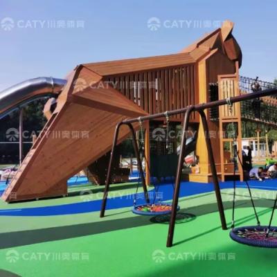 China SGS Certificate Wet Pour Playground Rubber Floor EPDM Rubber Playground Surface EPDM Color Granules for sale