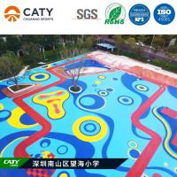 China Colored Sports Flooring Rubber Granules For Playground EPDM Granules Flooring for sale
