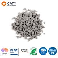 China Gray Rubber Granules For Playground All Weather EPDM Playground Pellets for sale