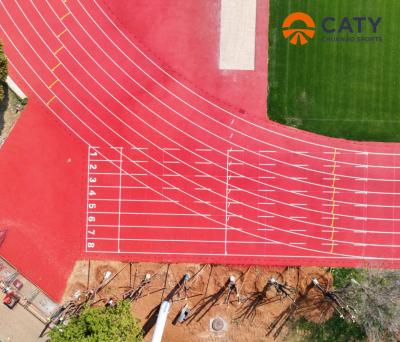 China Affordable All-Weather Synthetic Athletic Track - Low Maintenance & UV-Resistant for sale