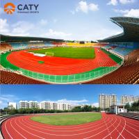 China IAAF Certificated ProTrack ASTM Oval Competition Running Track - Automatic Installation for sale