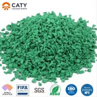 China Multi Color EPDM Rubber Granule Infills for Football Field Football Pitch Playground Running Track for sale