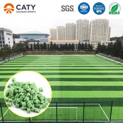 China UV Resistant EPDM Artificial Grass Infill Granules 1-3mm Size for Football Turf and Sports Fields for sale