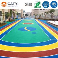 China Automatic Installation Running Track Installation With Prefabricated Roll And Shock Absorption Rate 53% for sale