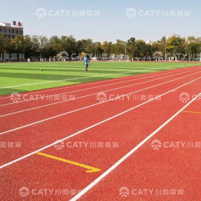 China Eco Friendly Breathable Plastic Track By RoHS / SGS Certificated EPDM Rubber Granules for sale