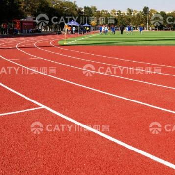 China Anti-Aging Athletic Running Track Indoor And Outdoor Synthetic Sports Surface for sale