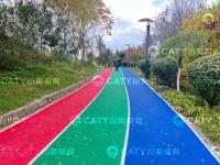China Outdoor UV Resistance Waterproof Synthetic Rubber Jogging Track Durable EPDM Sports Flooring for sale