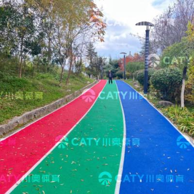 China Outdoor Anti-UV Jogging Track Material EPDM Granule PU Binderfor School College Playground for sale