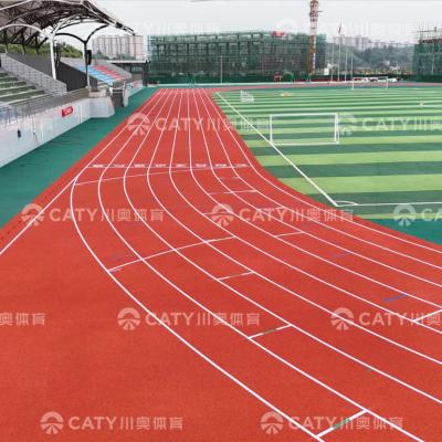 China Mixed Type Running Track Surfacing - High Elasticity and Low Maintenance for Outdoor Sports Construction for sale