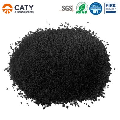 China Durable 3~5 Years Anti-UV Anti-Oil-Bleeding SBR Rubber Granules for Artificial Turf Infill for sale