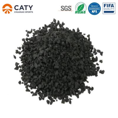 China Best Price Recycled SBR crumb rubber infill SBR rubber pellets suppliers for sale
