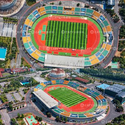 China Durable and Eco-friendly Permeable Athletic Track Paving Long Lifespan Easy Maintenance for sale
