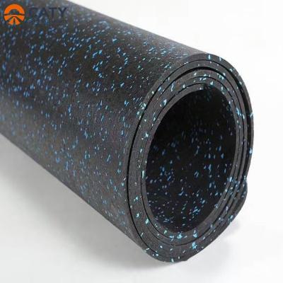 China EPDM Rubber Roll Flooring 1.2m x 20m Size with 3-12mm Thickness for Gym and Commercial Applications for sale