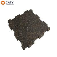 China Quick Installation and Seamless Integration of Interlocking Rubber Tiles for Indoor Flooring and Commercial Gyms for sale