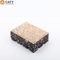 China Multi-Color Premium Rubber Tiles, Aesthetic Design with Anti-Slip and Shock Absorption for Gym Area for sale