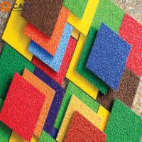 China ECO-Certified EPDM Rubber Granules, UV Resistant Colorfast Material for Playground and Fitness Trail for sale
