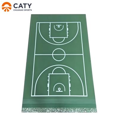 China Semi-PreFabricated Multi-Sport Court for Community Area, Professional Quick Assembly and Customized Pattern for sale