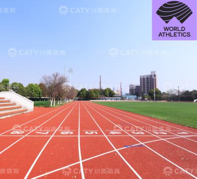 China Porous and Permeable Track Surface for Humid Regions, Preventing Water Accumulation and Slipping for sale