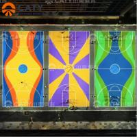 China 8mm Professional Semi-Prefabricated Basketball Court, Quick-Installation and All-Weather Performance for Schools and Communities for sale