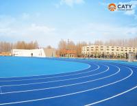 China 13mm Thick Anti-Slip and Long-Lasting Mixed PU Running Track Materials for School and Athletic Center for sale