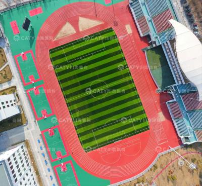 China Factory-Cured Semi-Prefabricated Running Track , IAAF Certified Roll for Rapid Professional Installation for sale