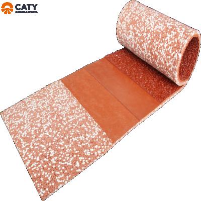 China Factory-Cured Semi-Prefabricated Running Track , IAAF Certified Roll for Rapid Professional Installation for sale