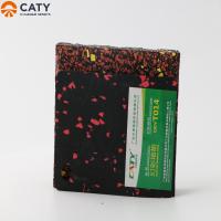 China Durable and Elastic Premium Rubber Tiles with EPDM Color-Dot for Gyms and Fitness Studios for sale