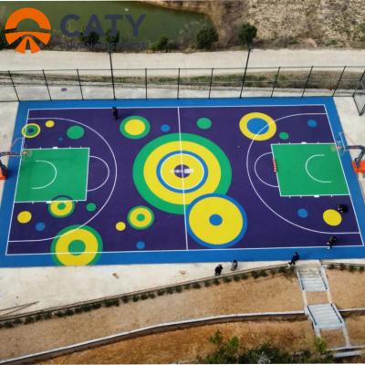 China Quick Installation and Durable Semi-Prefabricated Courts , Ideal for Universities, and Community Centers for sale