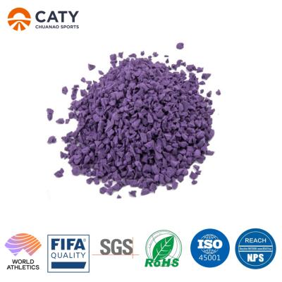 China Long Lasting Epdm Rubber Granules for Outdoor Play Area Flooring Playground Rubber Floor for sale