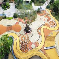 China High Density EPDM Flooring Binder Kids Play Area Recreational Playground Racetrack for sale