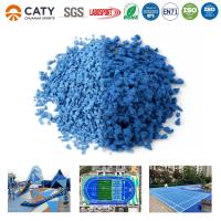 China Professhional Sandwich Running Rubber Track EPDM Sports Flooring For Athletic Track Installation for sale