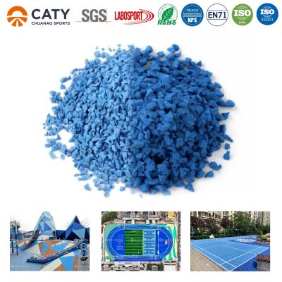 China Professhional Sandwich Running Rubber Track EPDM Sports Flooring For Athletic Track Installation for sale