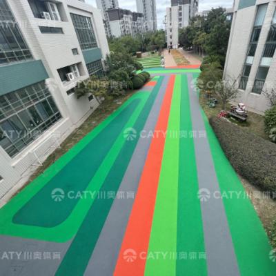 China 1-3mm UV Resistant EPDM Rubber Flooring for Kids Play Area Hotel Playground Kindergartens for sale