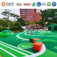 China Multi-color EPDM Synthetic Rubber Granules for Playground Flooring for Running Tartan Anti-slip Surfacing Kids Play Area for sale